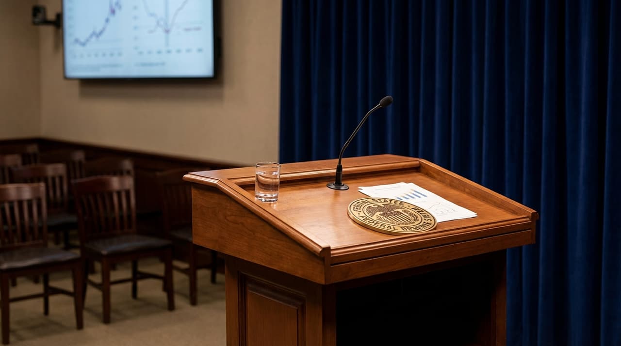 Powell Ends Press Conference as Fed Holds Rates Steady Amid Political ...