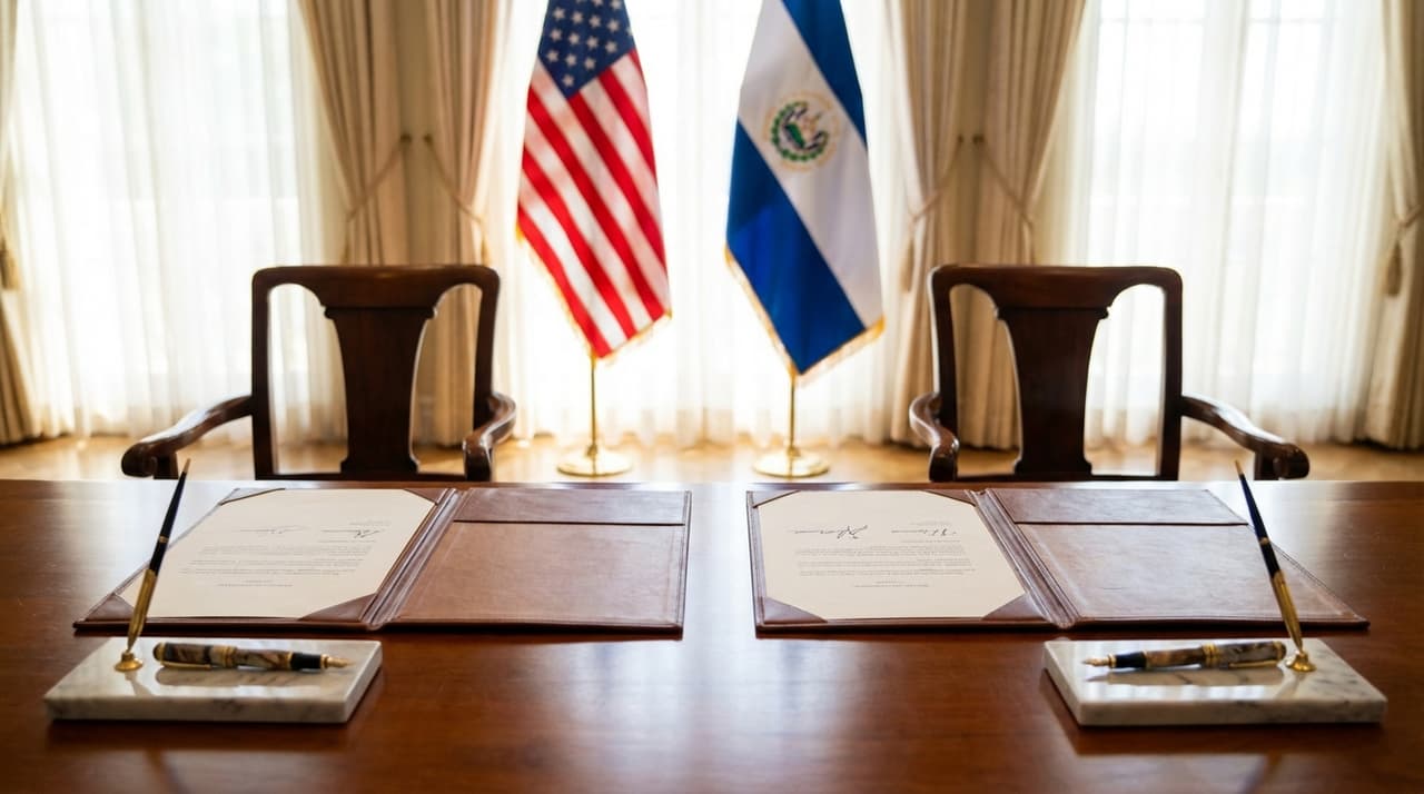 U.S. and El Salvador Seal Historic Reciprocal Trade Deal, First in ...